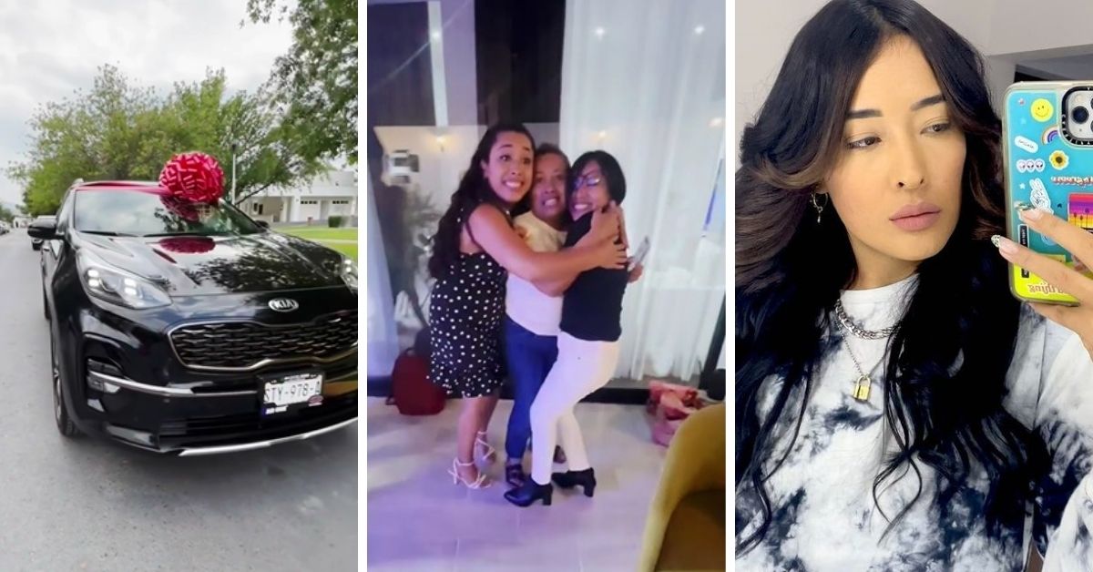 Lore Garza, la 'influencer' que rifó camioneta y se la ganó su madre