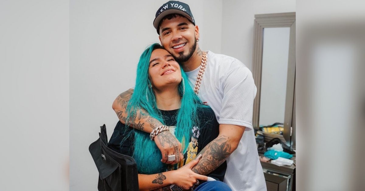 Karol G comparte fotos con Anuel AA y le dedica emotivo mensaje