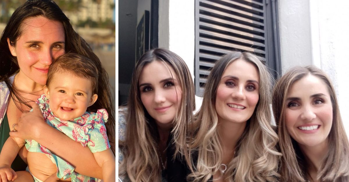 Dulce María compartió foto con sus hermanas y generó varias reacciones