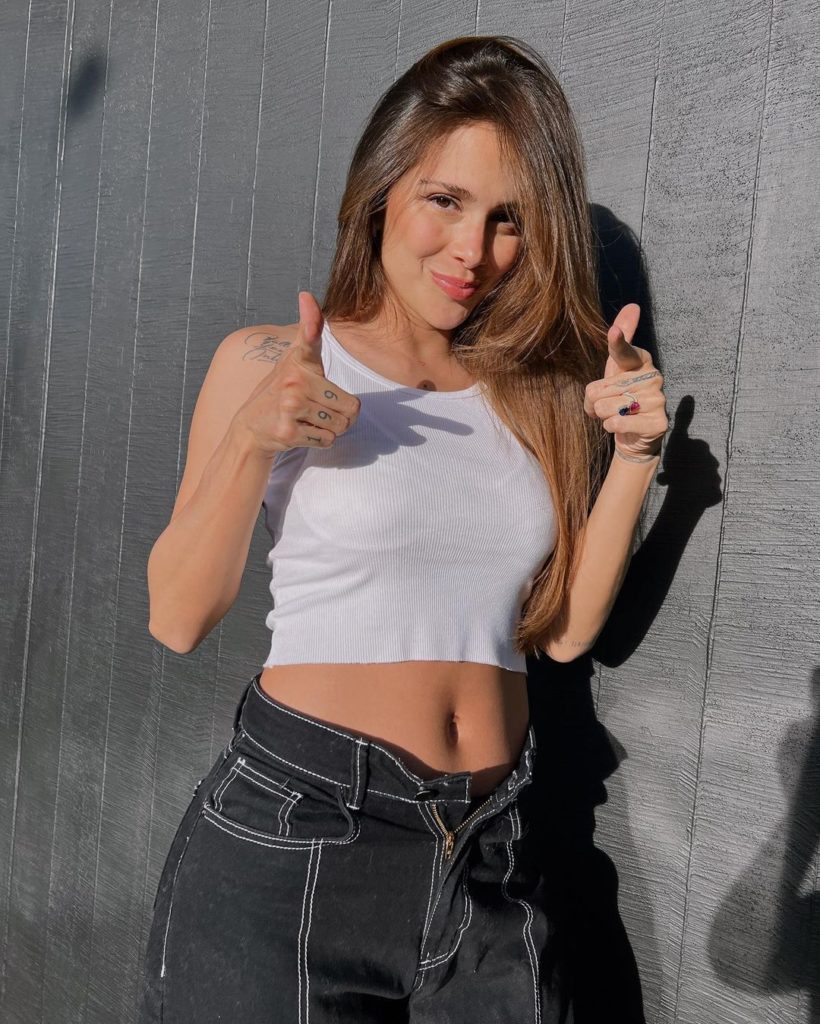 Las tiernas fotos de Greeicy y su bebé en su primer viaje juntos