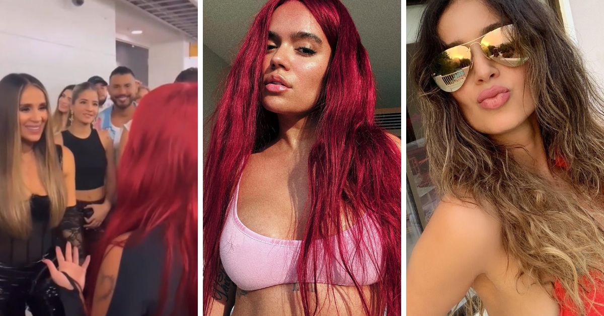 Catherine Siachoque tuvo un emotivo encuentro con Karol G