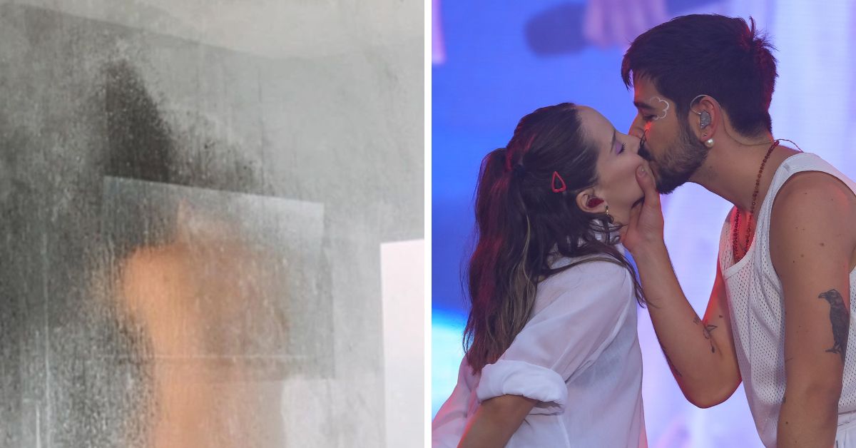 Evaluna subió foto de la retaguardia de Camilo mientras se bañaba