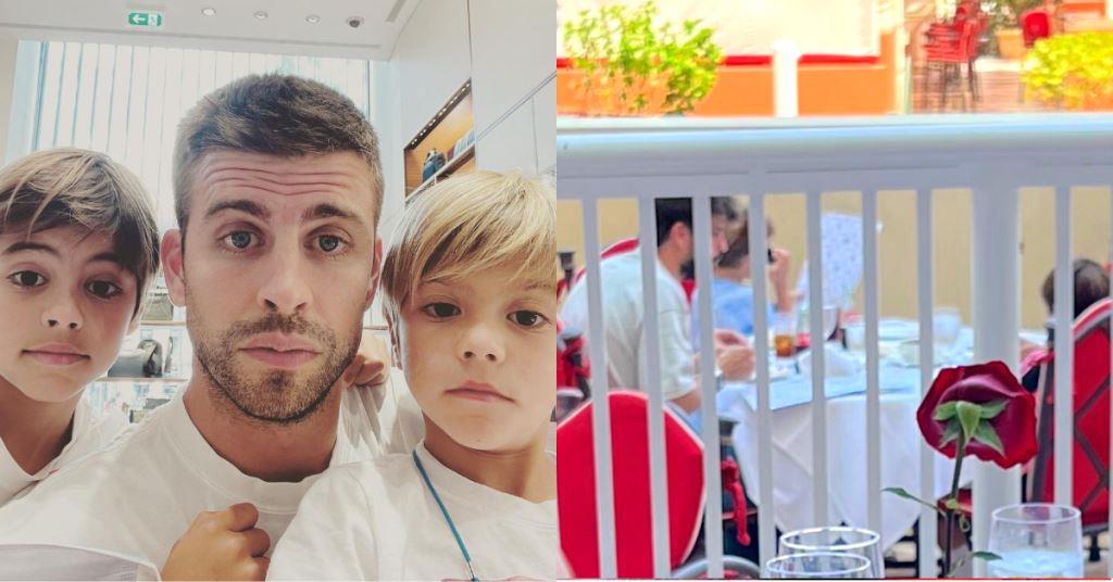 Filtran foto en redes sociales de Gerard Piqué y sus hijos en Miami