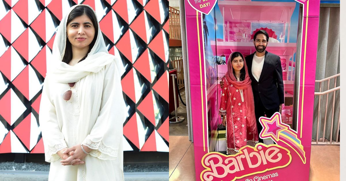 Malala Yousufzai se viste de rosa y se convierte en 'Barbie Premio Nobel'