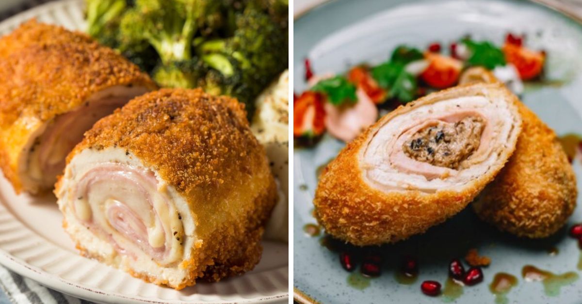 ¿Cómo preparar un crujiente y jugoso cordon bleu?