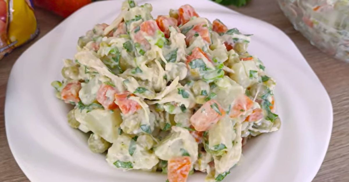Ensalada de gallina venezolana: receta navideña fácil de preparar