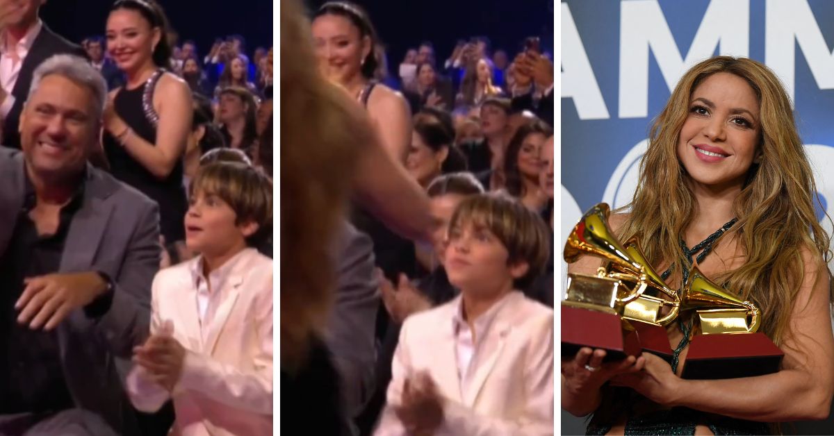 La tierna celebración del hijo de Shakira cuando ganó el Grammy