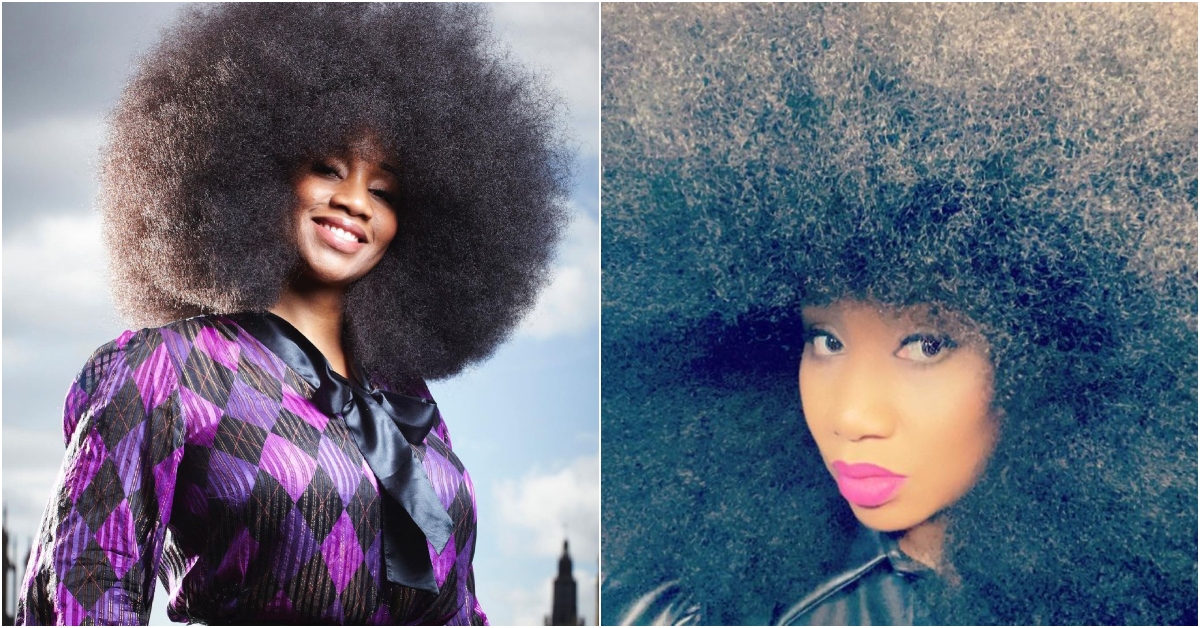 La mujer con el afro más grande que eligió el amor propio